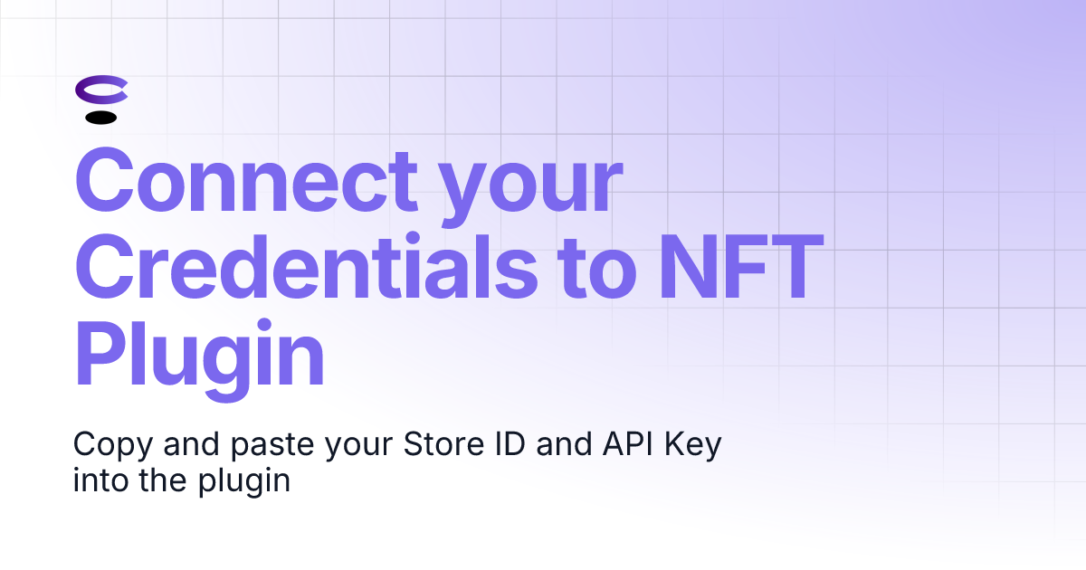 Connect your Credentials to NFT Plugin | Cryptum