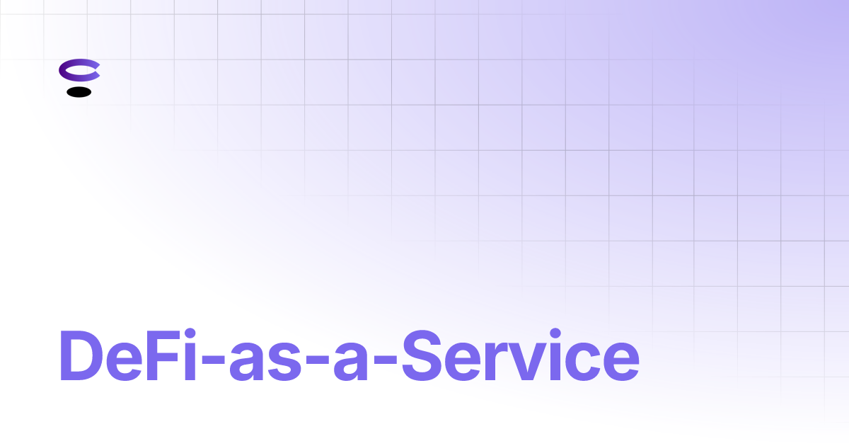 DeFi-as-a-Service | Cryptum